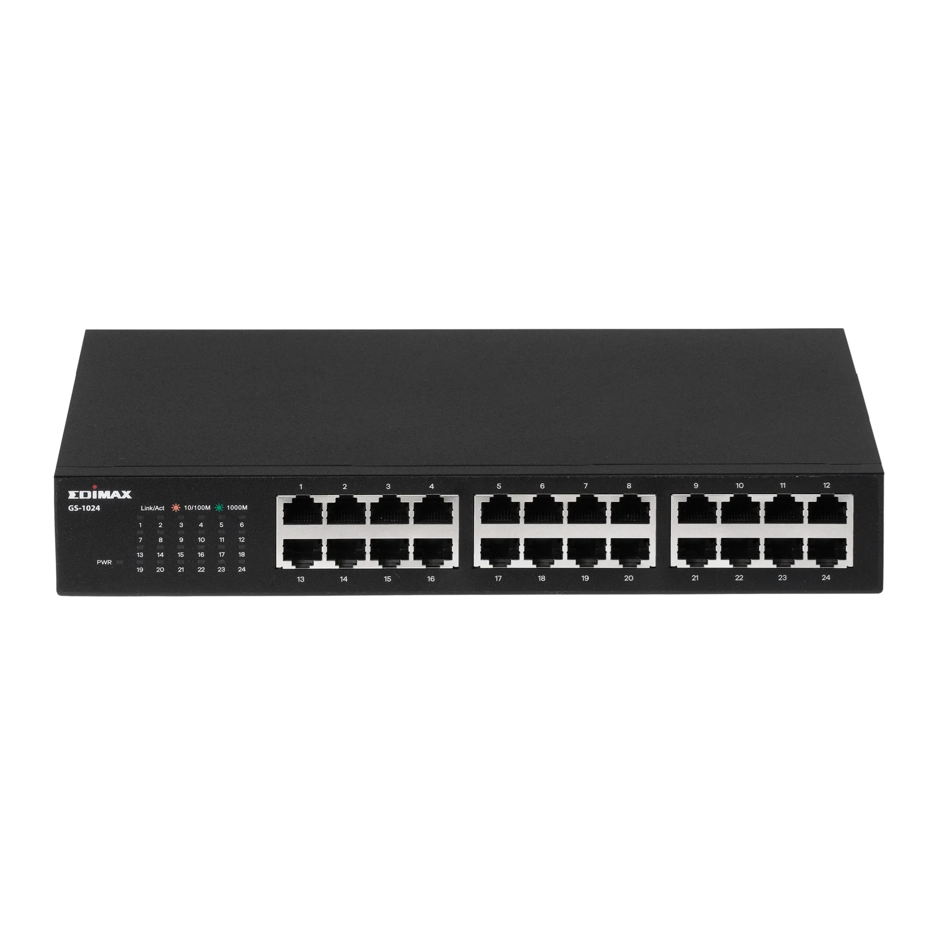 EDIMAX 24 Port Gigabit Rack-Mount Unmanaged Switch. High-Speed Network ...