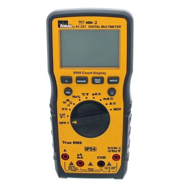 IDEAL INDUSTRIES Bar Graph 1000V AC/DC Multimeter. CAT IV 600V and CAT ...