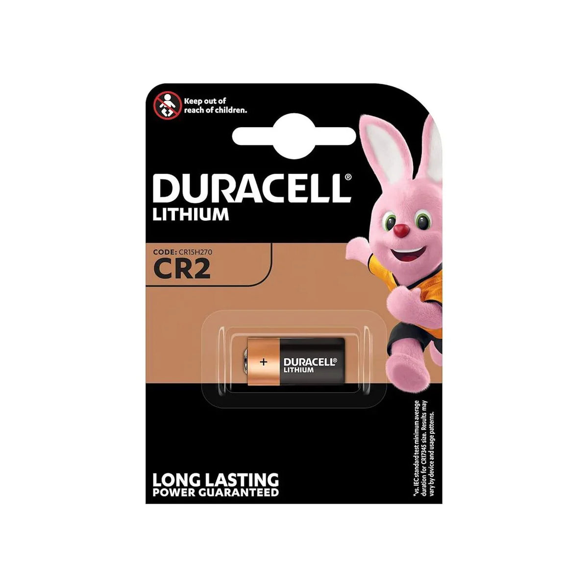 DURACELL CR2/3A Lithium Battery. — LX2001 - Homewares, Outdoor, Phone ...