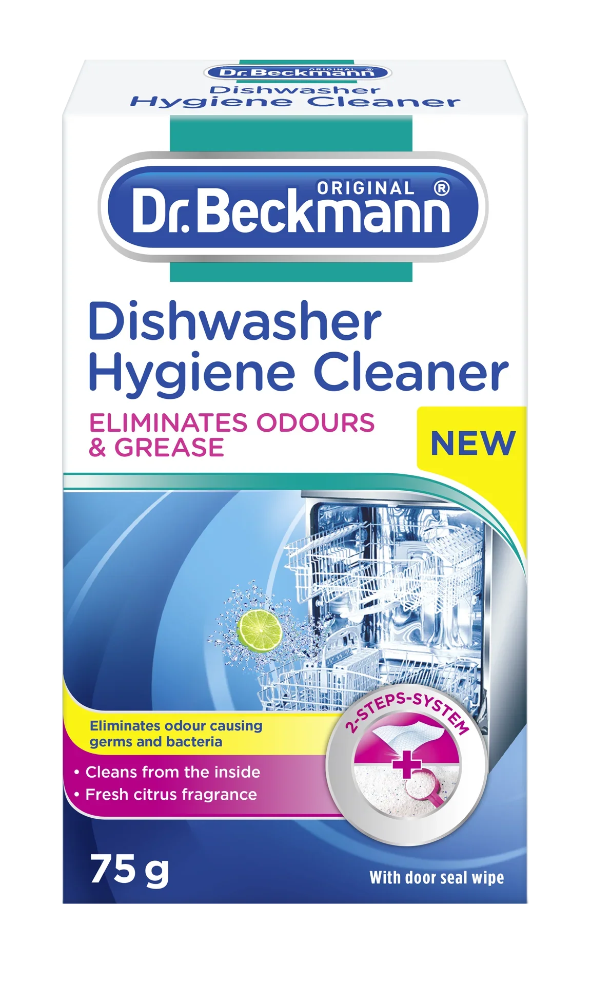 Dr. Beckmann Dishwasher Hygiene Cleaner 75G — LX2001 - Homewares ...