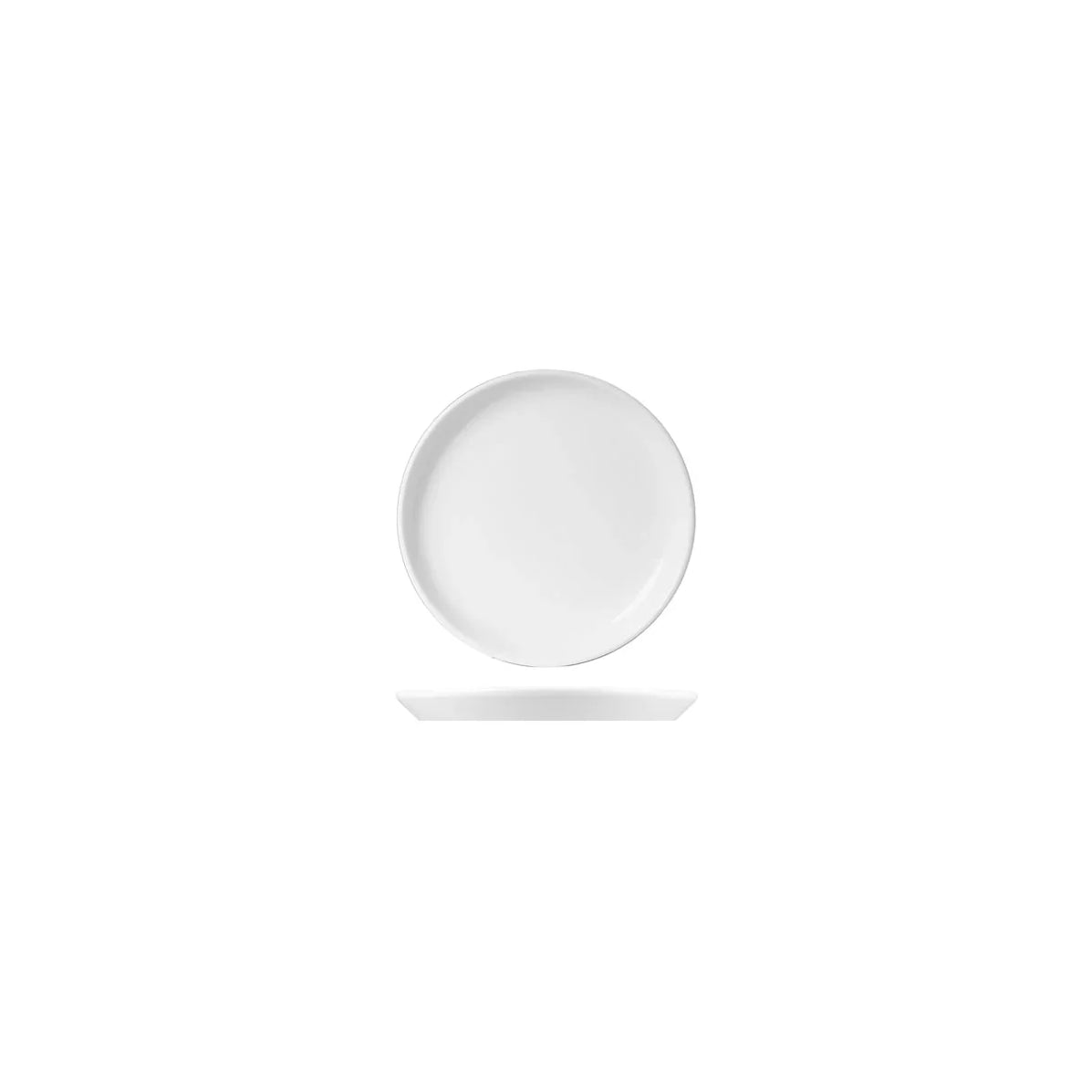 Royal Porcelain White Album Round Flared Coupe Plate 24cm — LX2001 ...