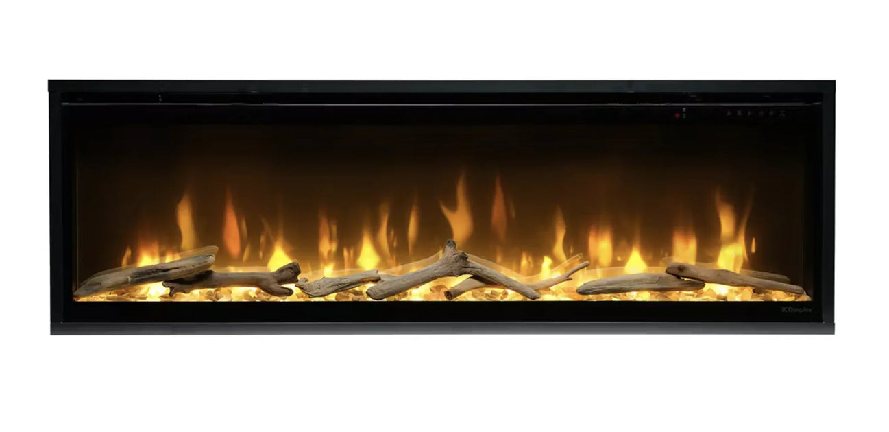 Dimplex Real Flame Ignite Evolve 1500mm 2kW Electric Fireplace - Black ...