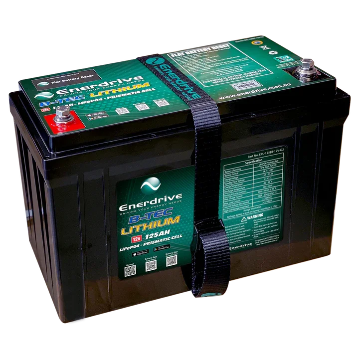 Enerdrive Epower Btec Lithium Battery 125A — LX2001 - Homewares ...