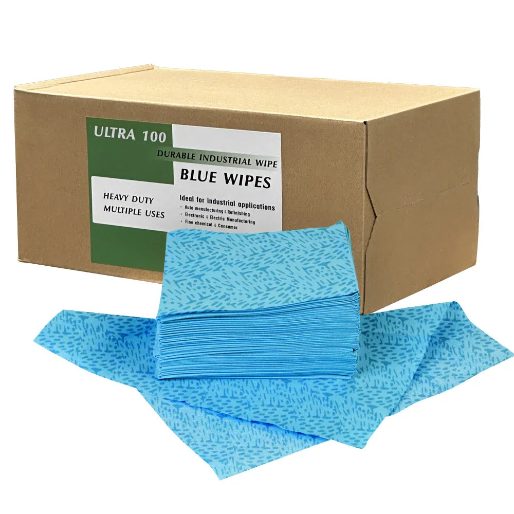Eds Auto Ultra 100 Industrial Blue Prep Wipes 200 Per Box — LX2001 ...
