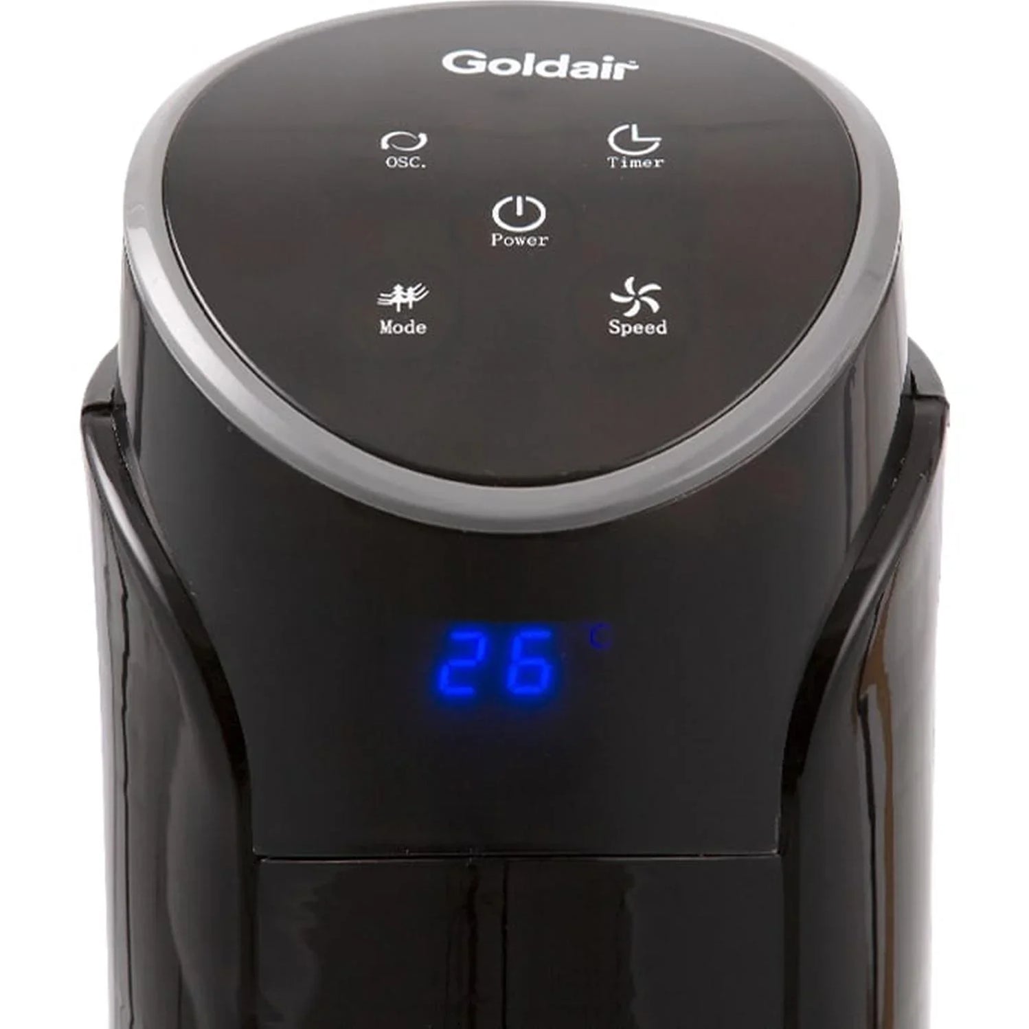 Goldair 101cm Electronic Tower Fan w/ Remote — LX2001 - Homewares ...