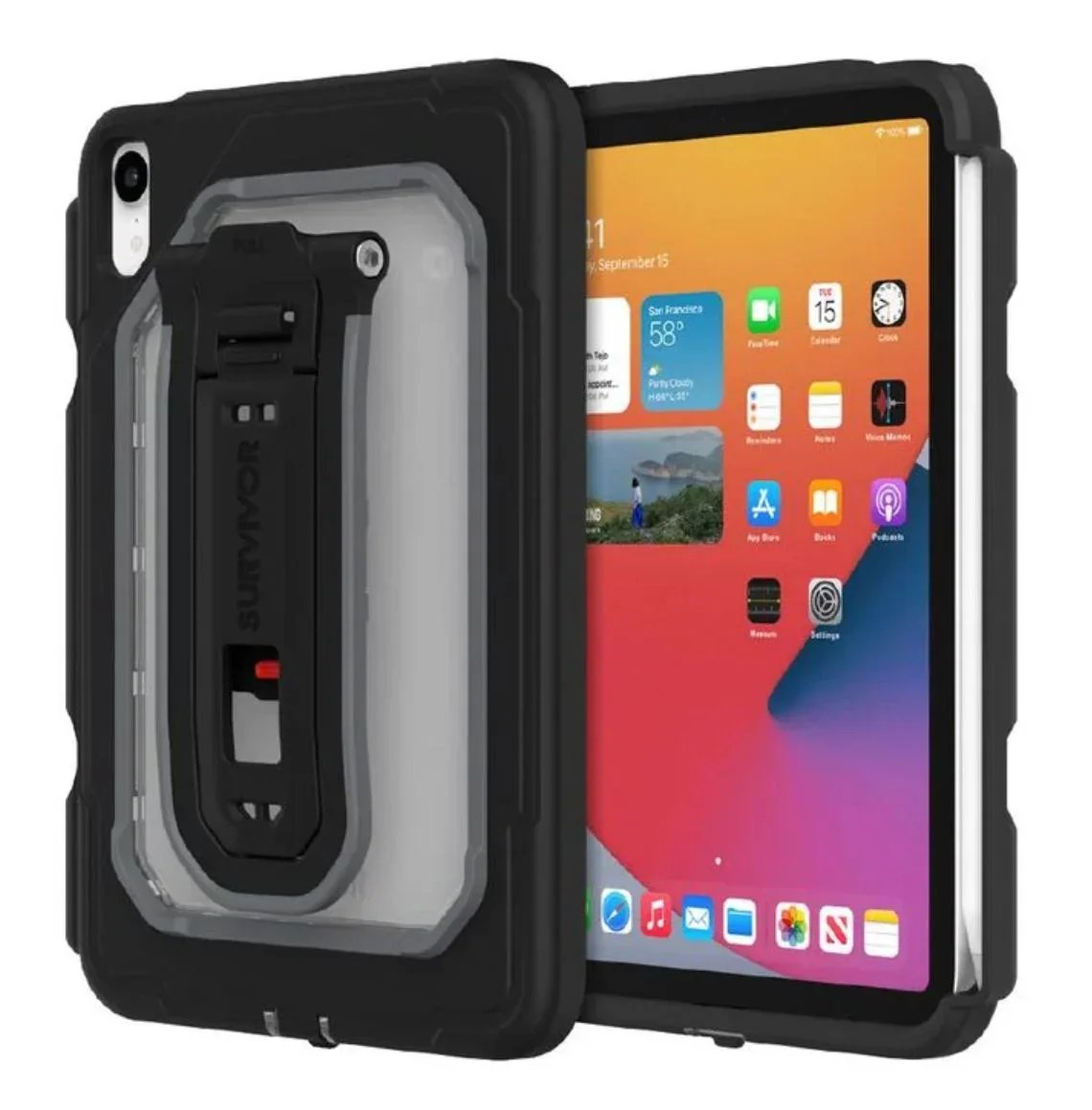 Griffin Survivor Endurance Apple iPad Mini 6 / 6th Gen Case - Black ...