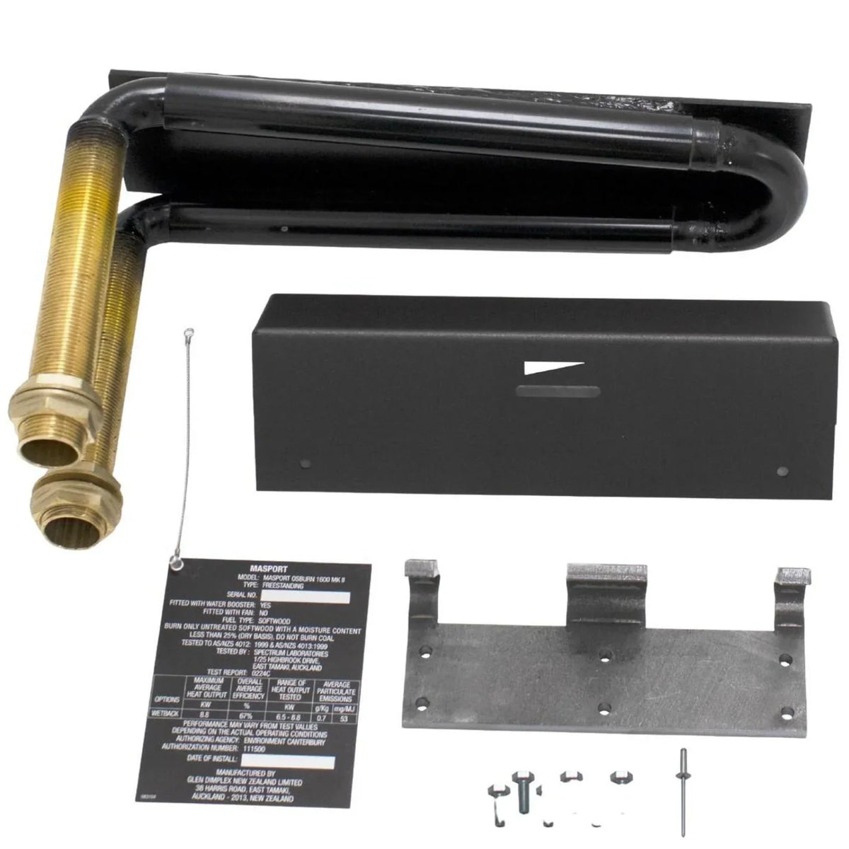 Masport Water Booster for Osburn 1600 Wood Fire / Wetback Wet Back ...