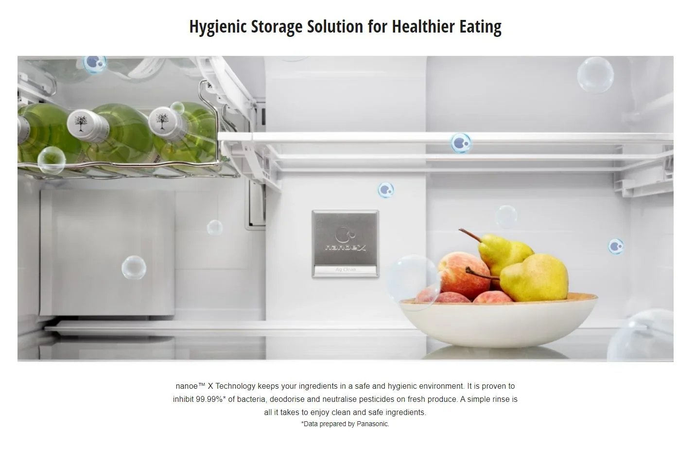 Panasonic 618L Quad Door Fridge Freezer with Ice & Water Dispenser Bla ...