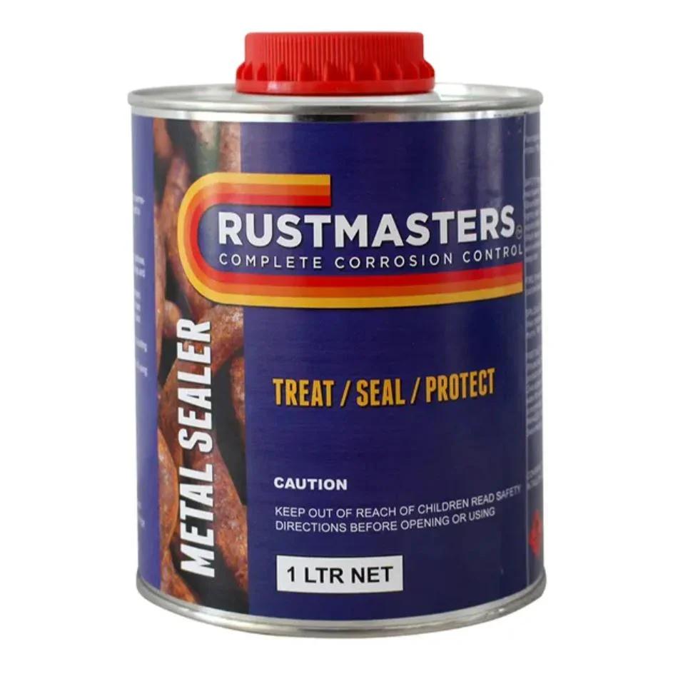 RustMasters Metal Sealer 1 Litre 1L Rust Penetrating Moisture Repellin ...