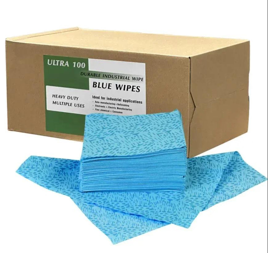 Ultra 100 Industrial Blue Wipes 200 Per Box — LX2001 - Homewares ...