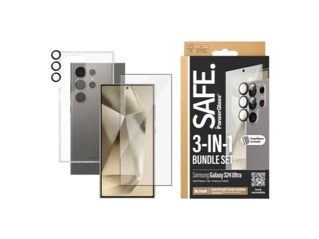 SAFE by Panzer 3 in 1 Bundle - Samsung GS24 Ultra — LX2001 - Homewares ...