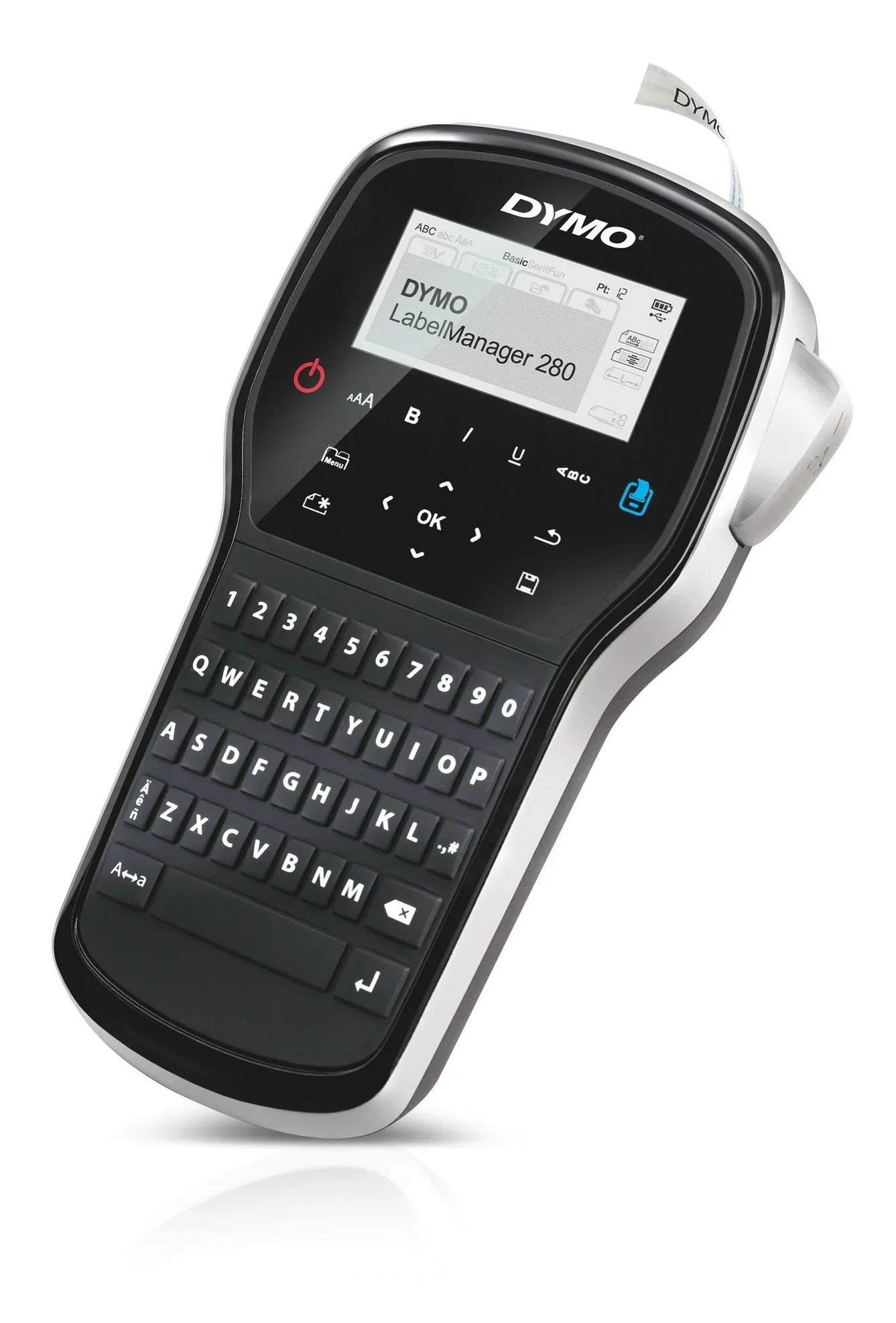 DYMO LabelManager 280P Portable Label Maker with QWERTY Keyboard. Quic ...