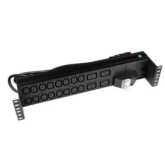 DYNAMIX 20 Outlet Horizontal Power Rail (16x 10A IEC C13 & 4x 16A IEC ...