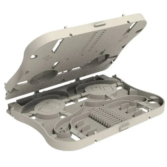 DYNAMIX Splice Tray 24FO Stackable with Clear White Lid — LX2001 ...