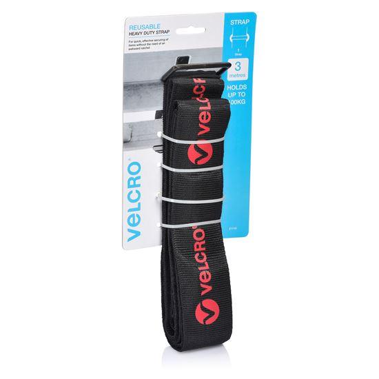 VELCRO Heavy Duty 3m x 50mm Tie Down Strap. Secure & Hold up to 100kgs ...