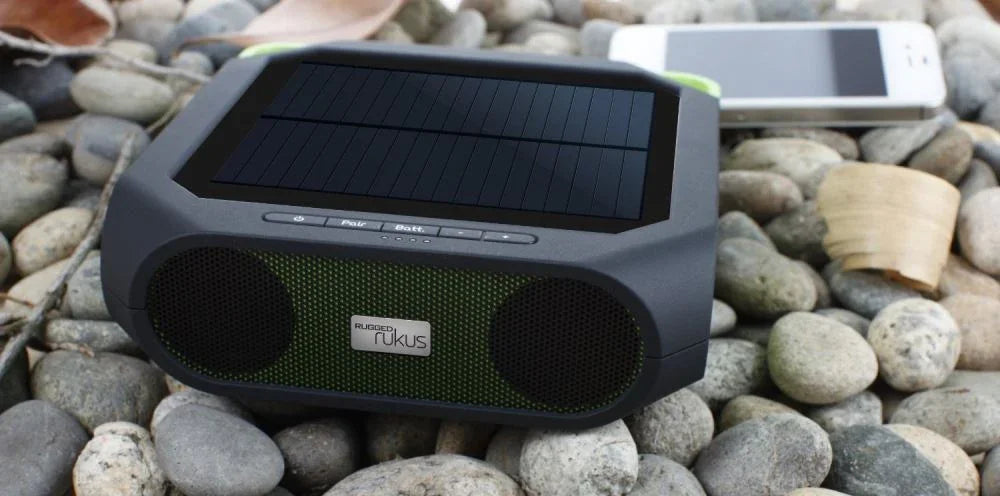 Eton Rukus Solar BLUETOOTH Speaker + TYLT Micro USB Lightning Cable ...