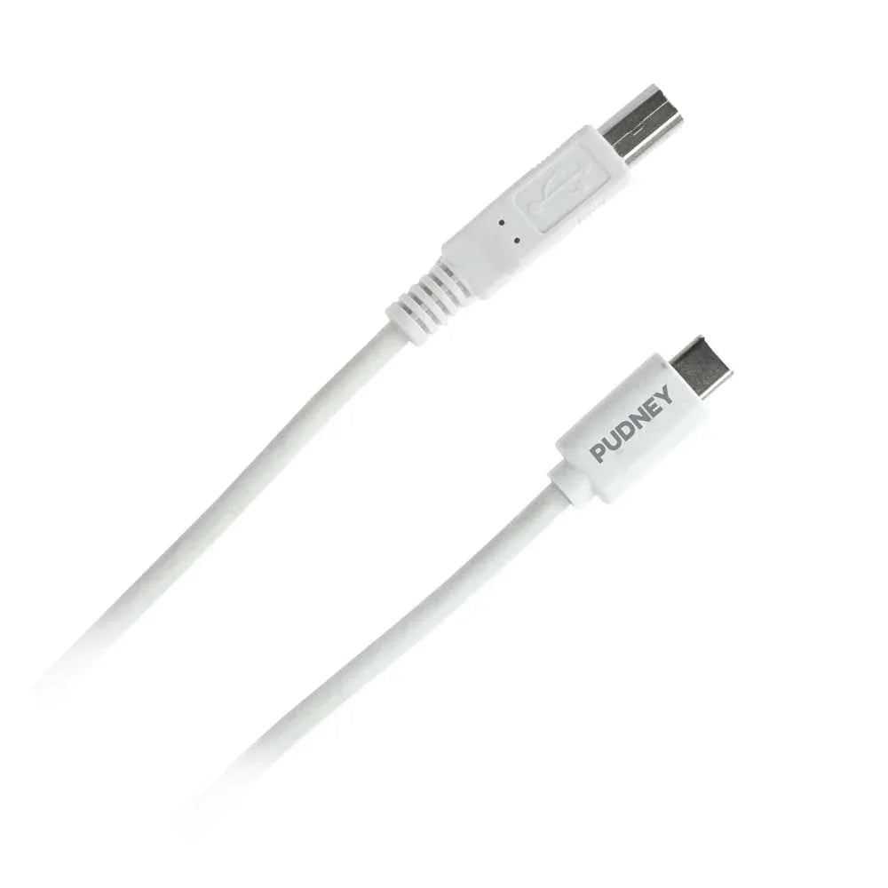 Pudney Usb C Plug To Usb B Plug V2.0 2 Metre White — LX2001 - Homewares ...