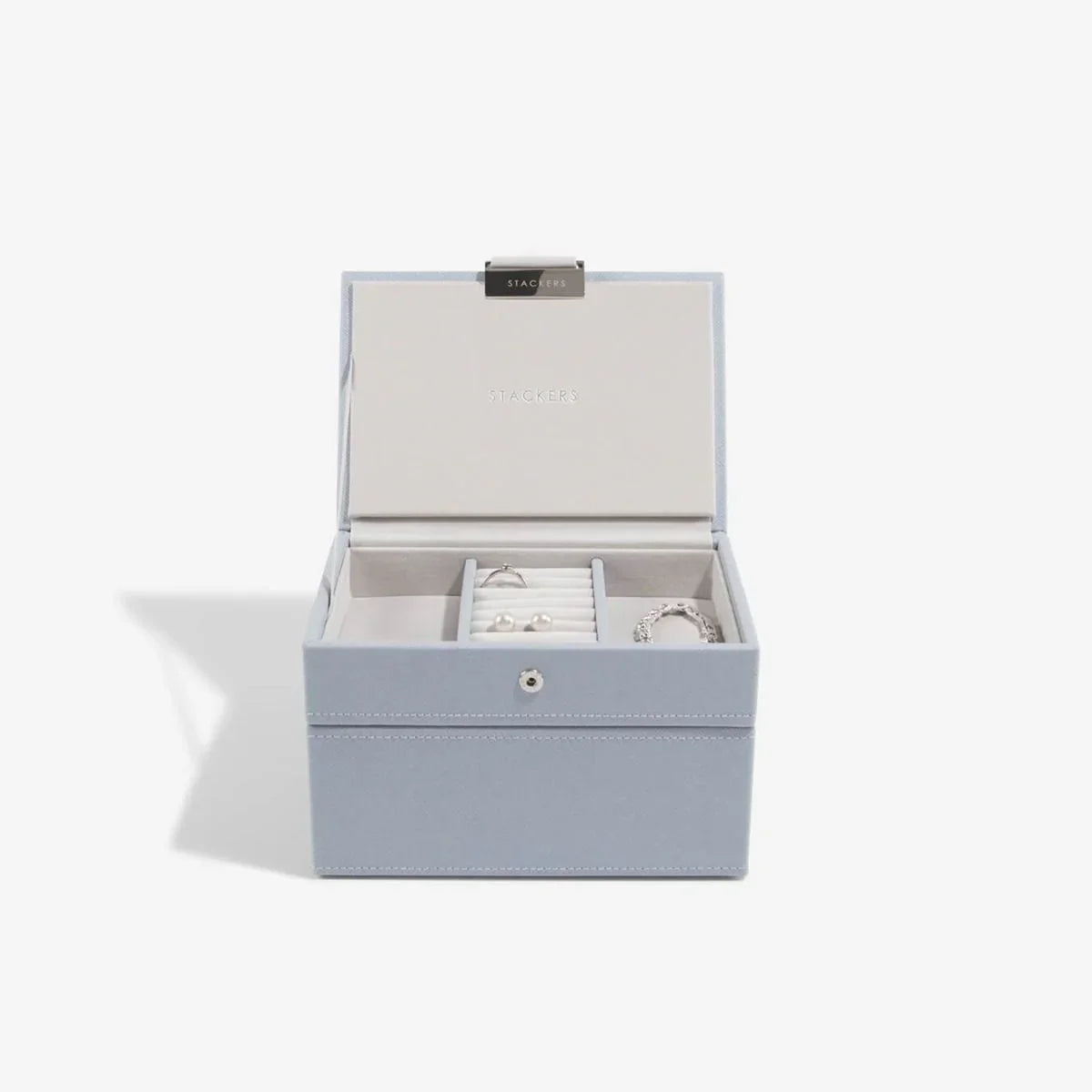 Stackers Classic Mini Jewellery Box Set 2 Dusky Blue — LX2001 ...